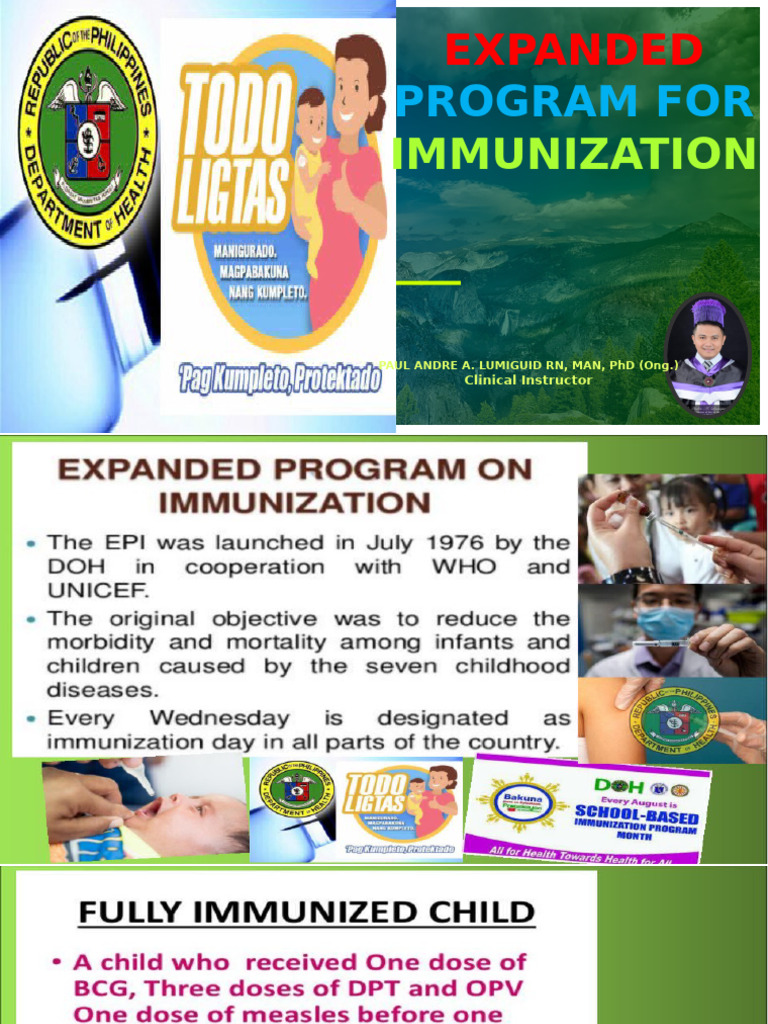 Expanded Immunization Program Guide | PDF | Pediatrics | Viral ...