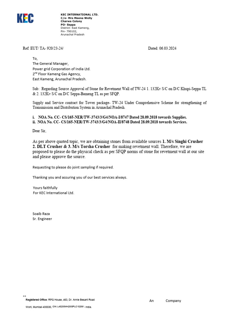 Source Approval For Wall | PDF