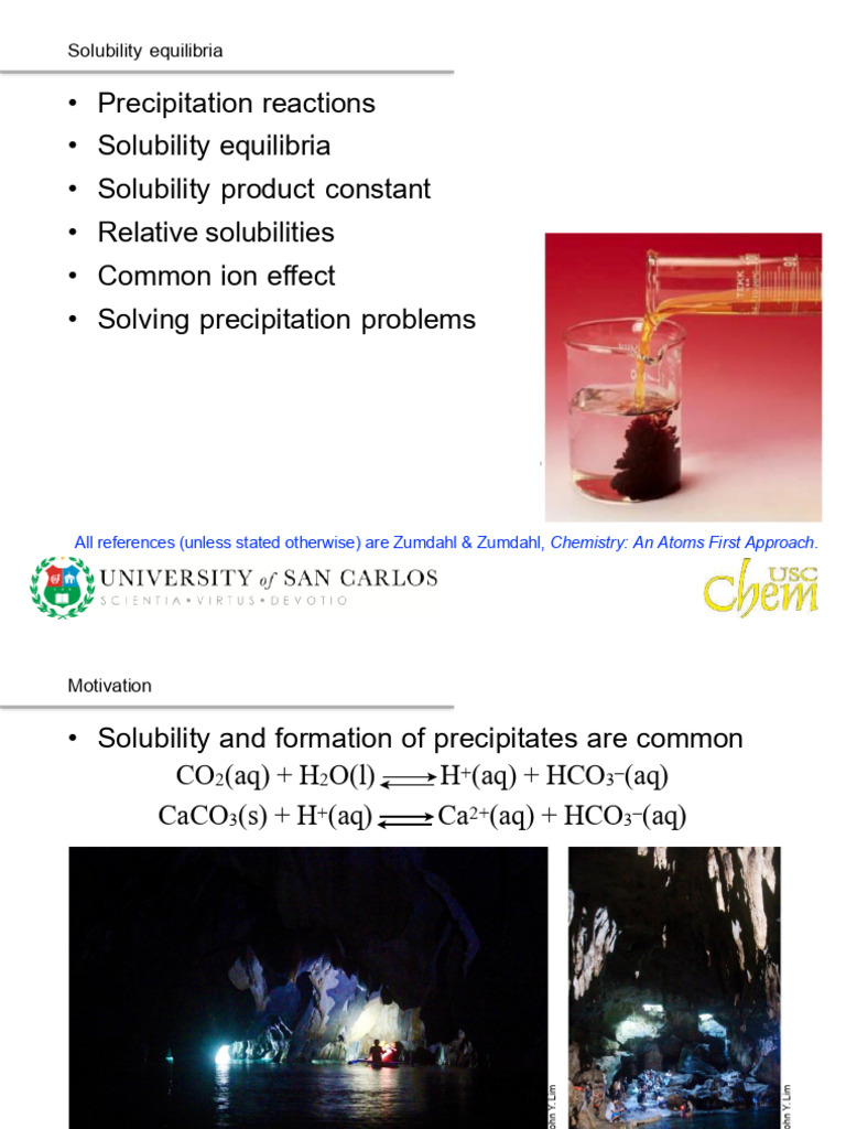 4 Solubility Equilibria | PDF | Solubility | Chemical Equilibrium