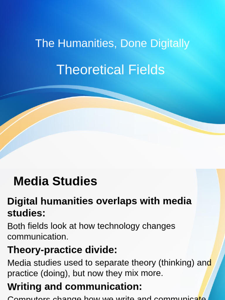 Digital Humanities | PDF