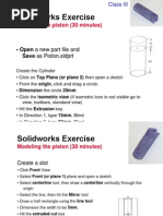 Solidworks Piston | PDF | Geometry
