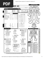 BattleTech Record Sheets: Clan Elemental Battle Armor (Space) | PDF | Battle Tech