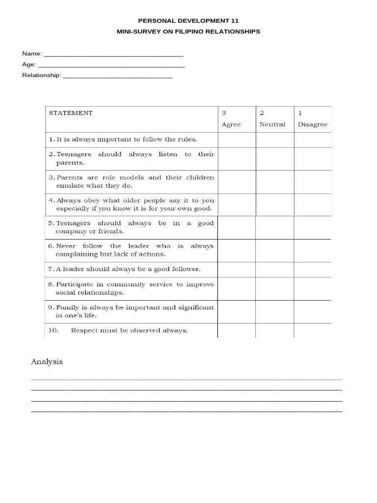 Mini Survey Perdev | PDF