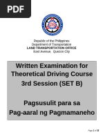 Ra 4136 Land Transportation Code | PDF