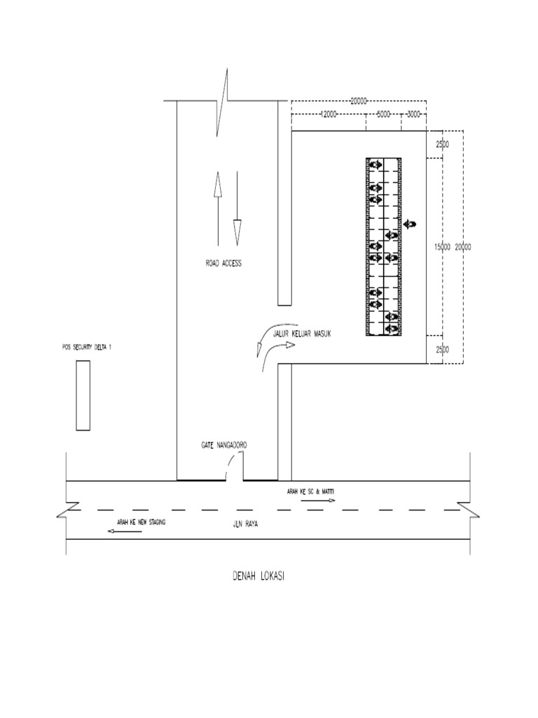 Denah Parkir Motor | PDF