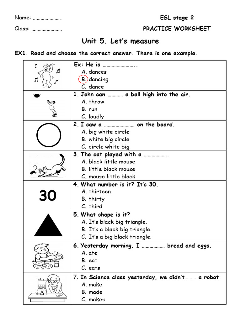 S2.EOT2.U5. Practice Worksheet | PDF