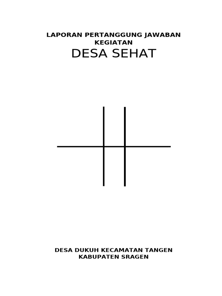 Cover Desa Sehat | PDF