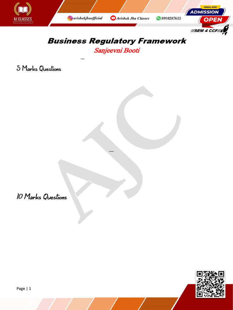 BRF Sanjeevni Booti New (Sem 4) Ajc | PDF | Partnership | Offer And Acceptance