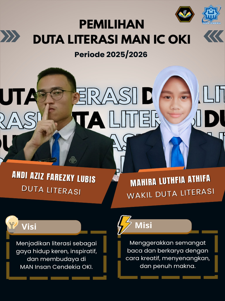 Pemilihan Duta Literasi MAN OKI 2025/2026 | PDF