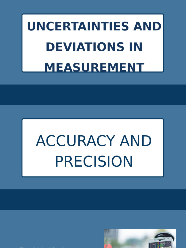 Uncertainties and Deviations in Measurements | PDF | Observational Error | Accuracy And Precision