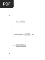 Stoichiometry Formula Cheat Sheet | PDF