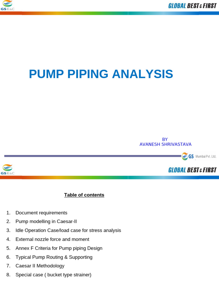 Pump Piping Final - Rev1 | PDF | Pump | Pipe (Fluid Conveyance)