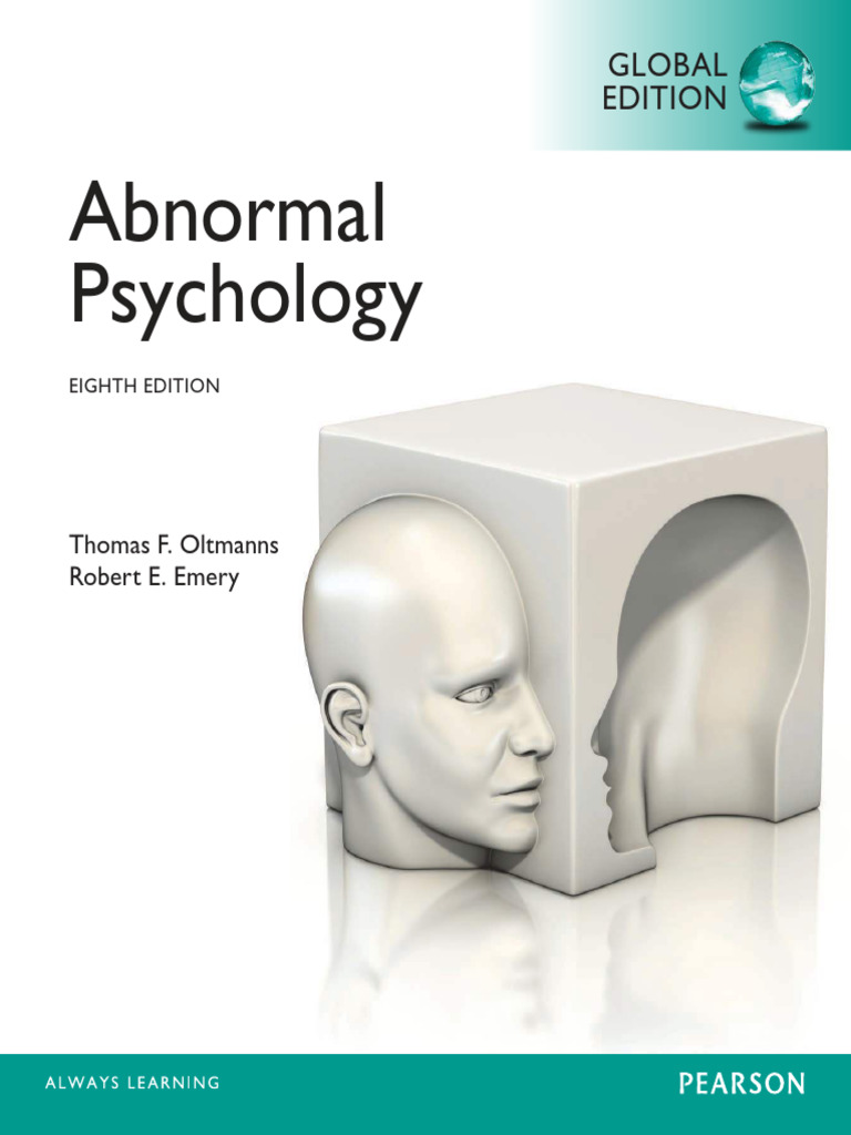 Abnormal Psychology: 8th Edition Overview | PDF | Mental Disorder ...