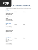 Checklist For Cooling Tower Maintenance | PDF | Corrosion | Belt ...