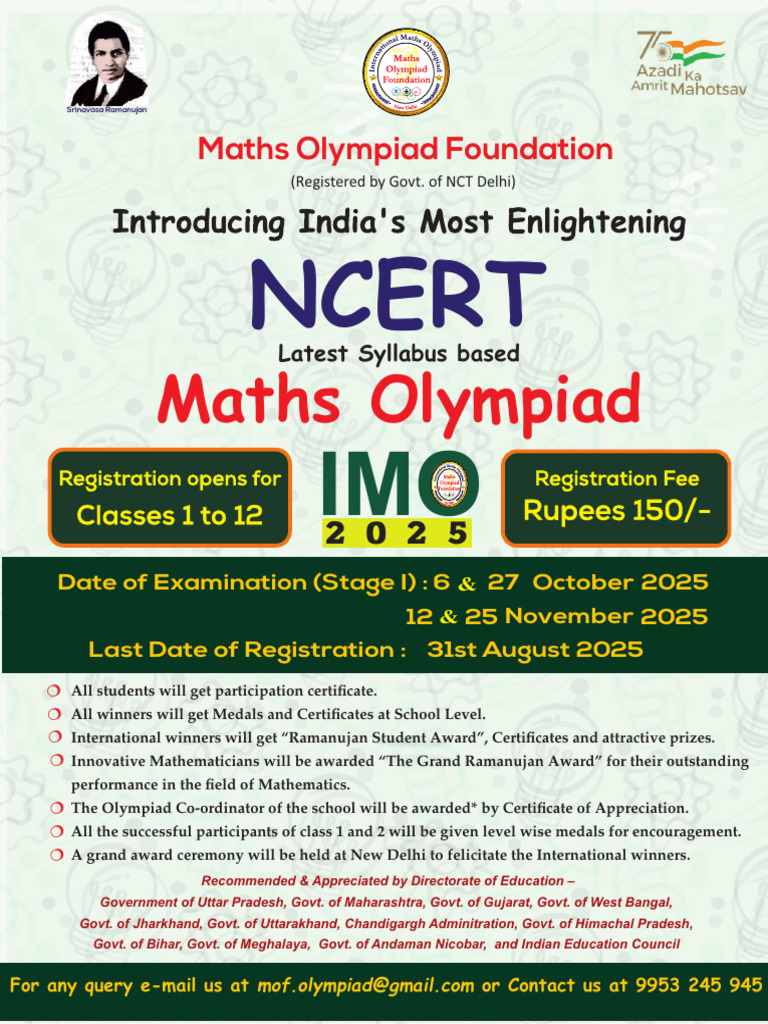 International Maths Olympiad 2025 Details | PDF | Area | Geometry