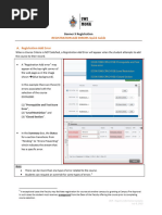 UWI Student Registration Guide | PDF | Login | World Wide Web