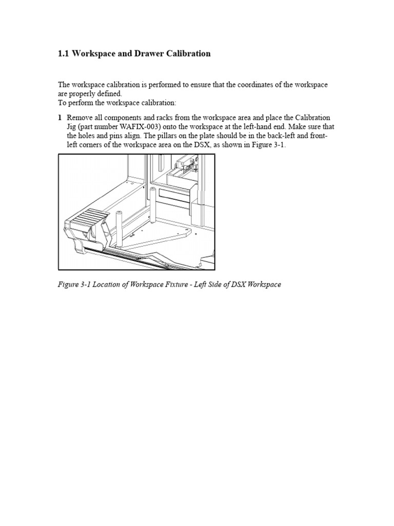 Workspace and Module Calibration Guide | PDF