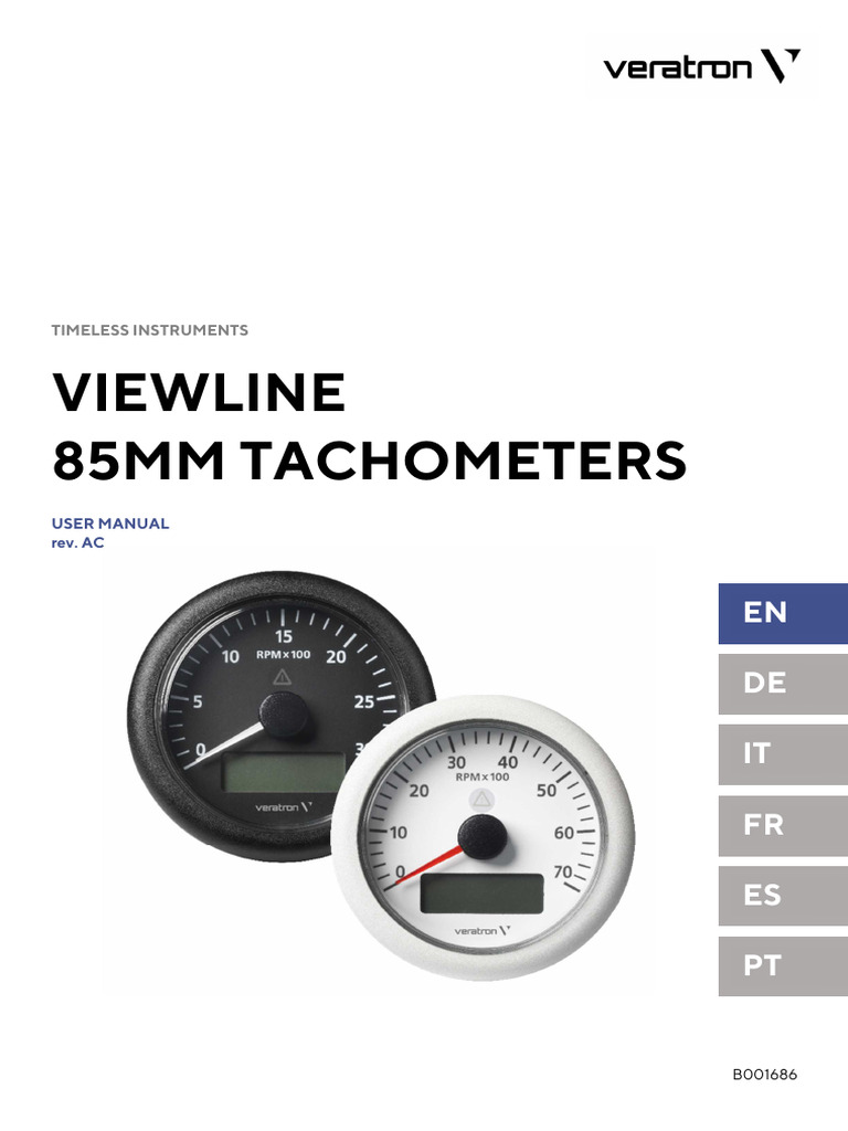 UserManual ViewLine Tachometer ML | PDF | Electrical Connector | Drill