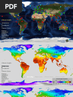 Major Deserts of the World Map | PDF | Earth Sciences | Biogeography