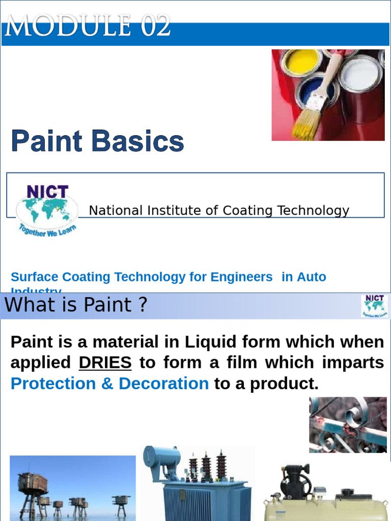 Paint Presentation | PDF | Paint | Coating