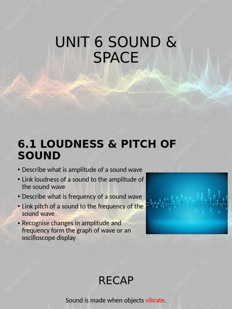 Sound, Space, and Tectonics Overview | PDF | Plate Tectonics | Stars