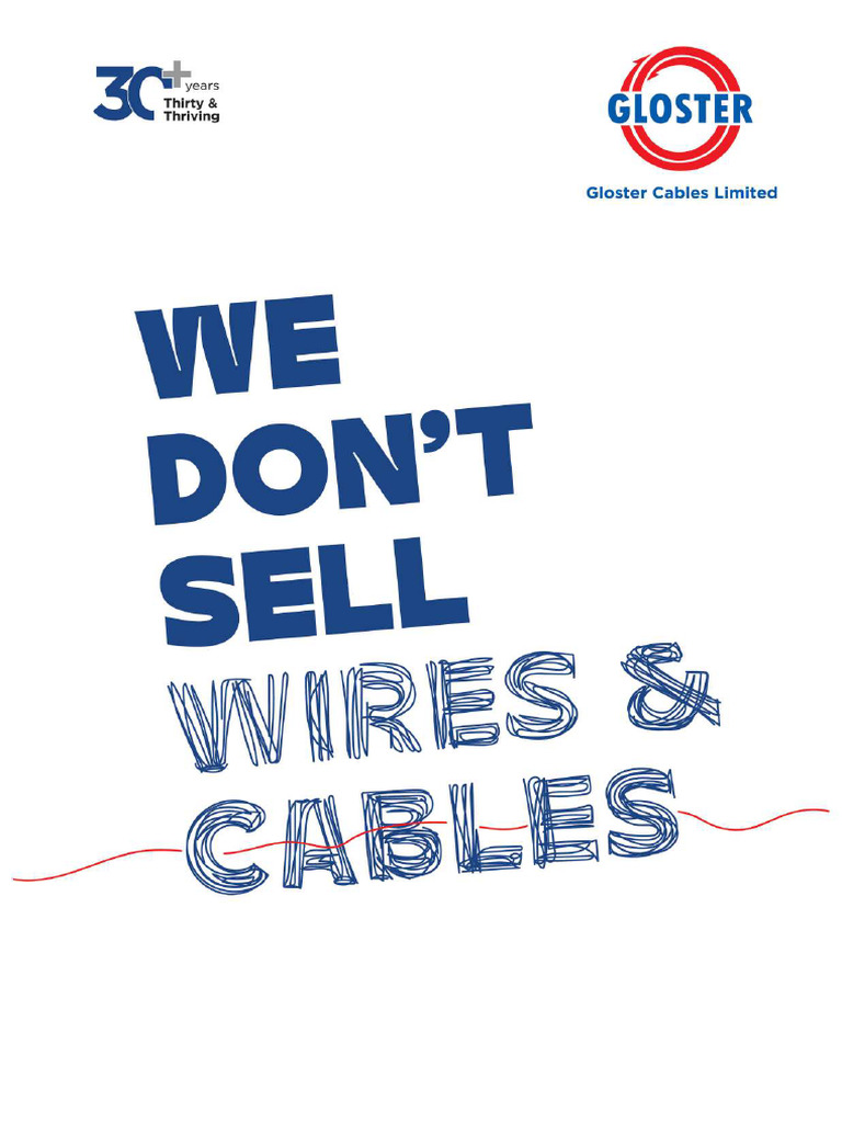 Gloster Cable Product Catalogue | PDF