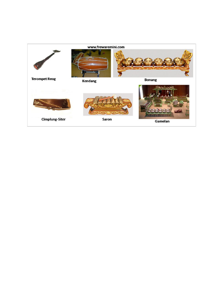 Alat Gamelan | PDF