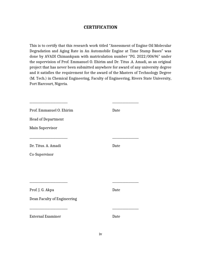 Certification | PDF