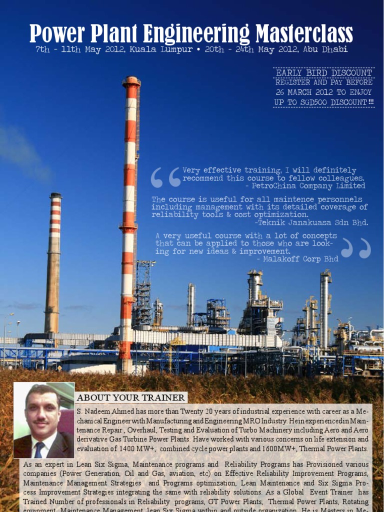 Power Plant Engineering | PDF | Reliability Engineering | Power Station