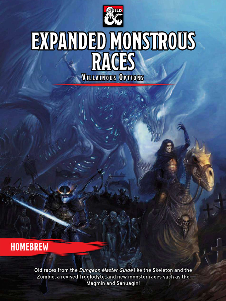 Expanded Monstrous Races | PDF