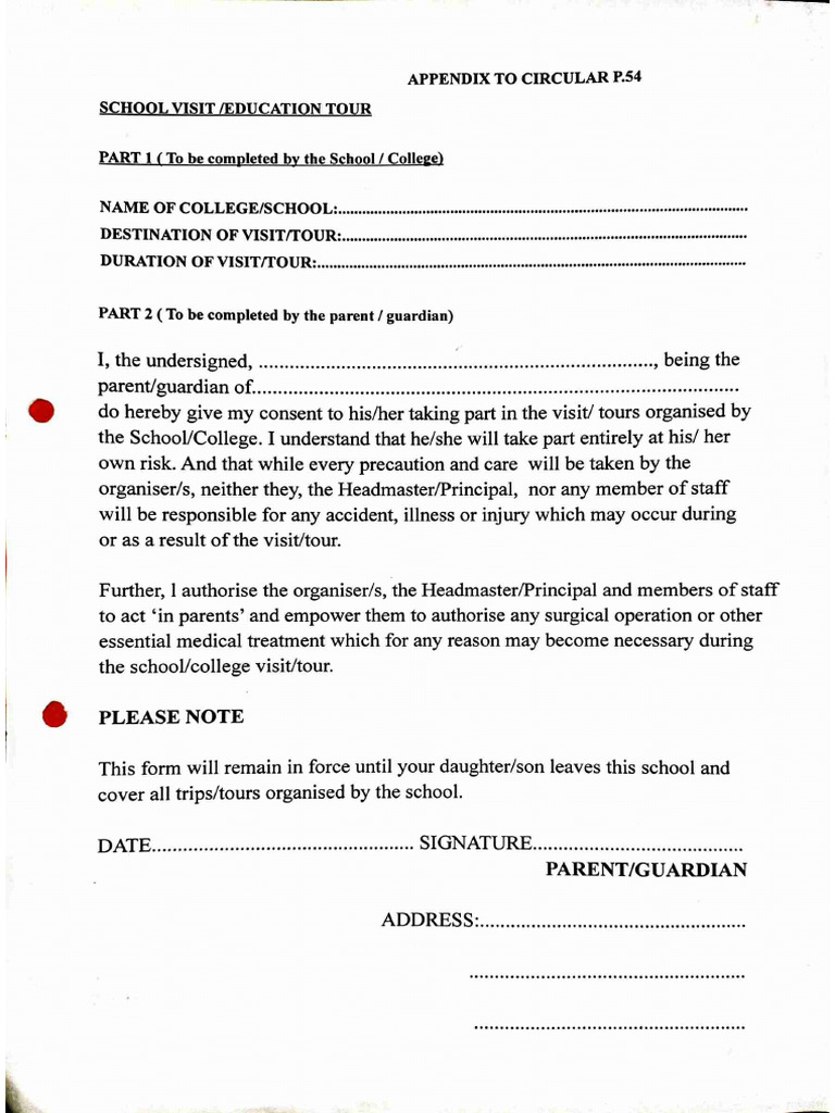 Indemnity Form | PDF