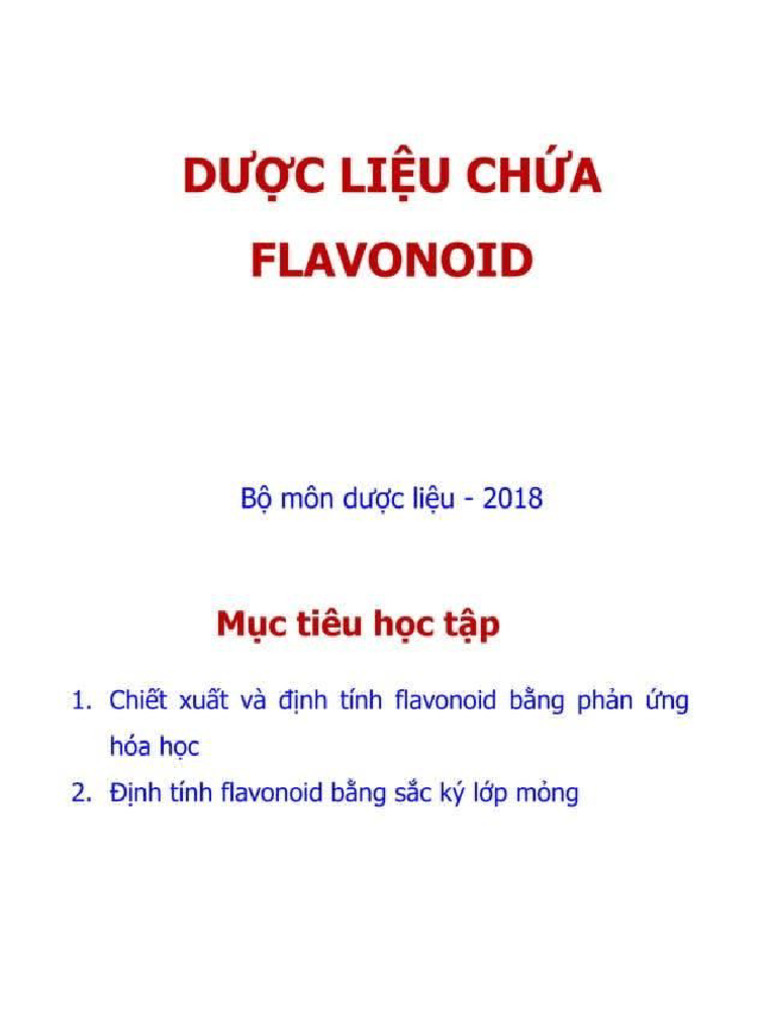 Flavonoid | PDF