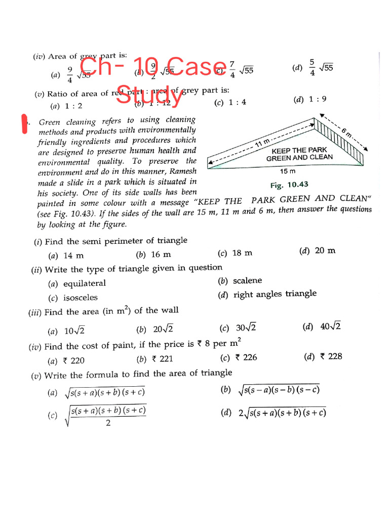 CH - 10 Case Study | PDF