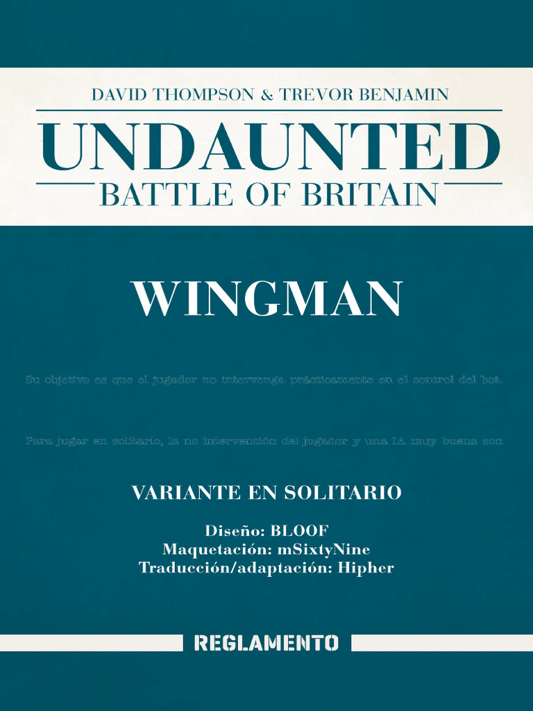 Wingman Reglamento | PDF
