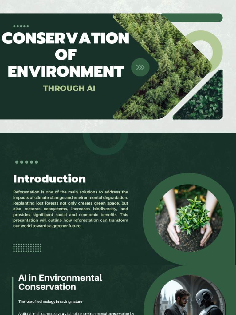 AI Solutions for Environmental Conservation | PDF | Intelligence (AI ...