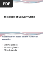 Serous vs Mucous Salivary Glands Comparison | PDF