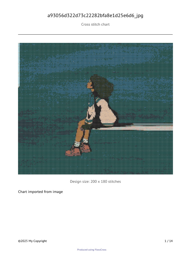 Sza tapestry crochet graph/tapestry crochet ideas | PDF | Embroidery ...