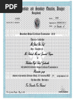 SSC Academic Transcript 2023 | PDF