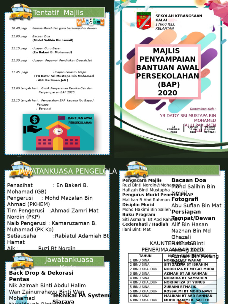 Buku Program Majlis Bap | PDF