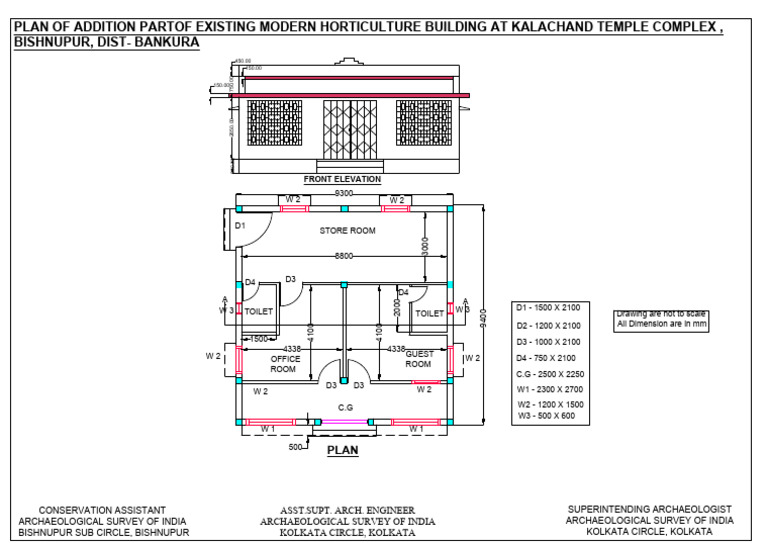 Horticulture Building Plan at Kalachand | PDF