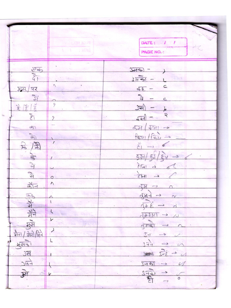 Steno Outlines | PDF
