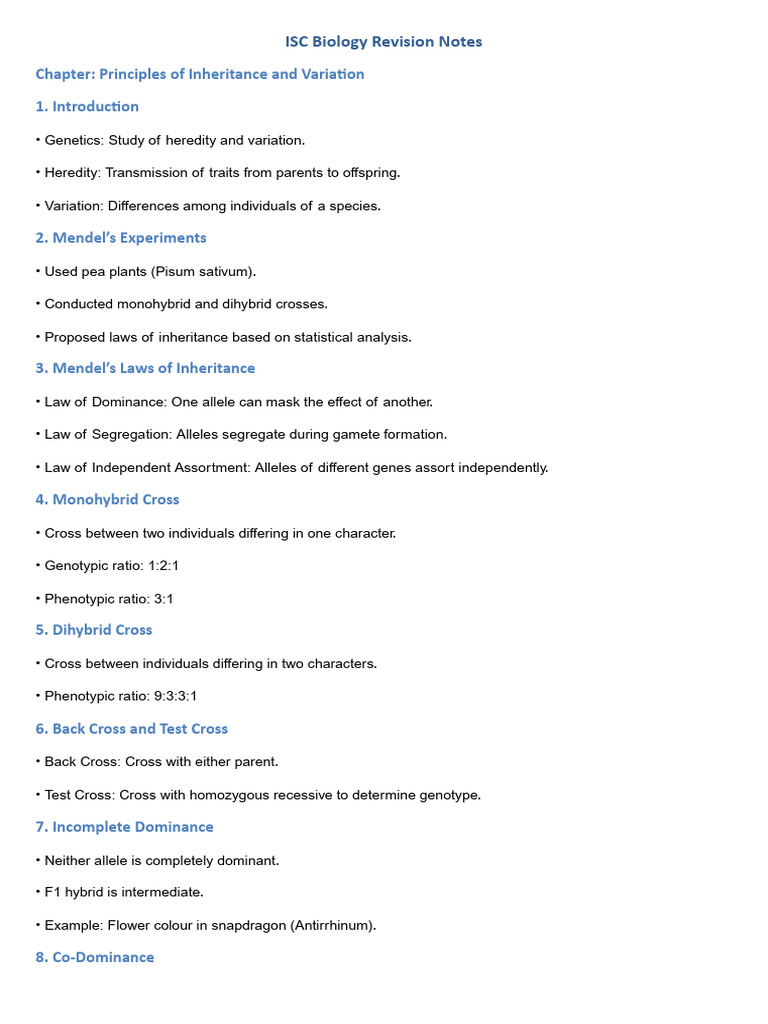 ISC_Biology_Inheritance_Notes.docx_20250714_193609_0000 | PDF