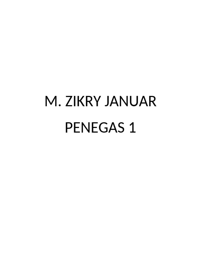 M. Zikry Januar-Wps Office | PDF