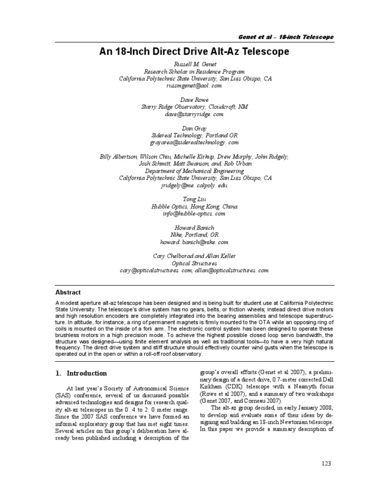 Direct Drive, Dave Rowe | PDF | Electric Motor | Mechanical Engineering