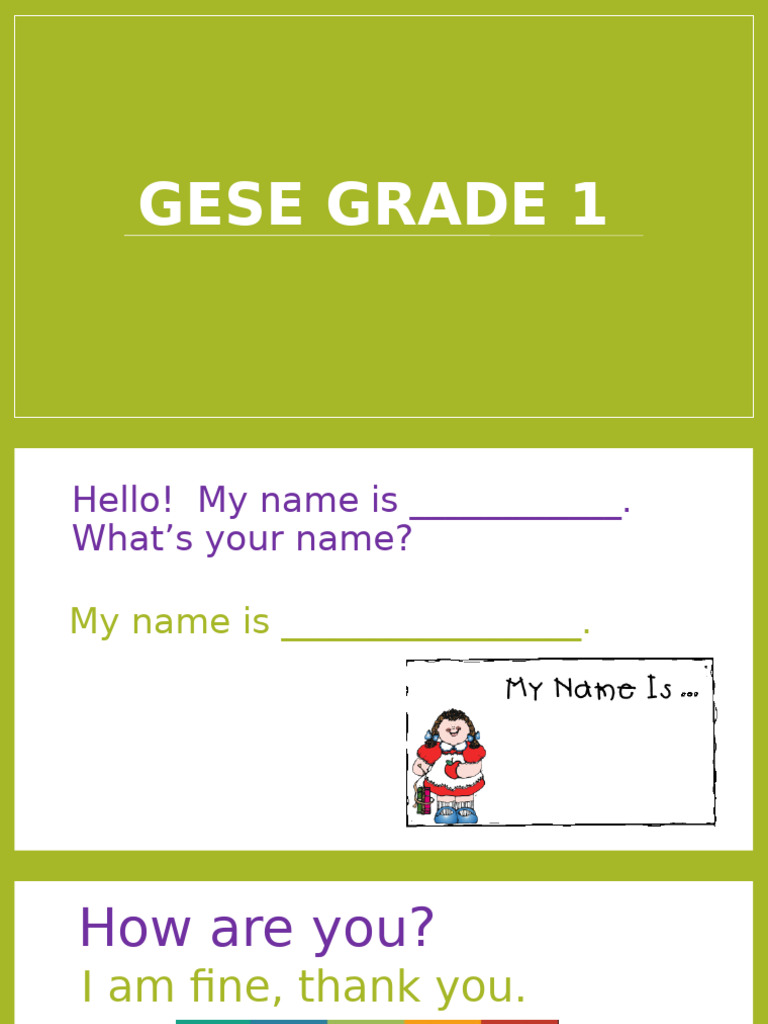 Gese 1 | PDF