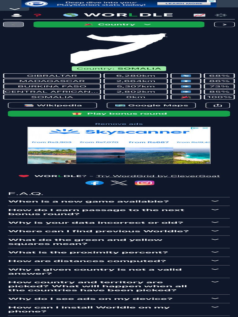 Worldle Country Guessing Guide | PDF