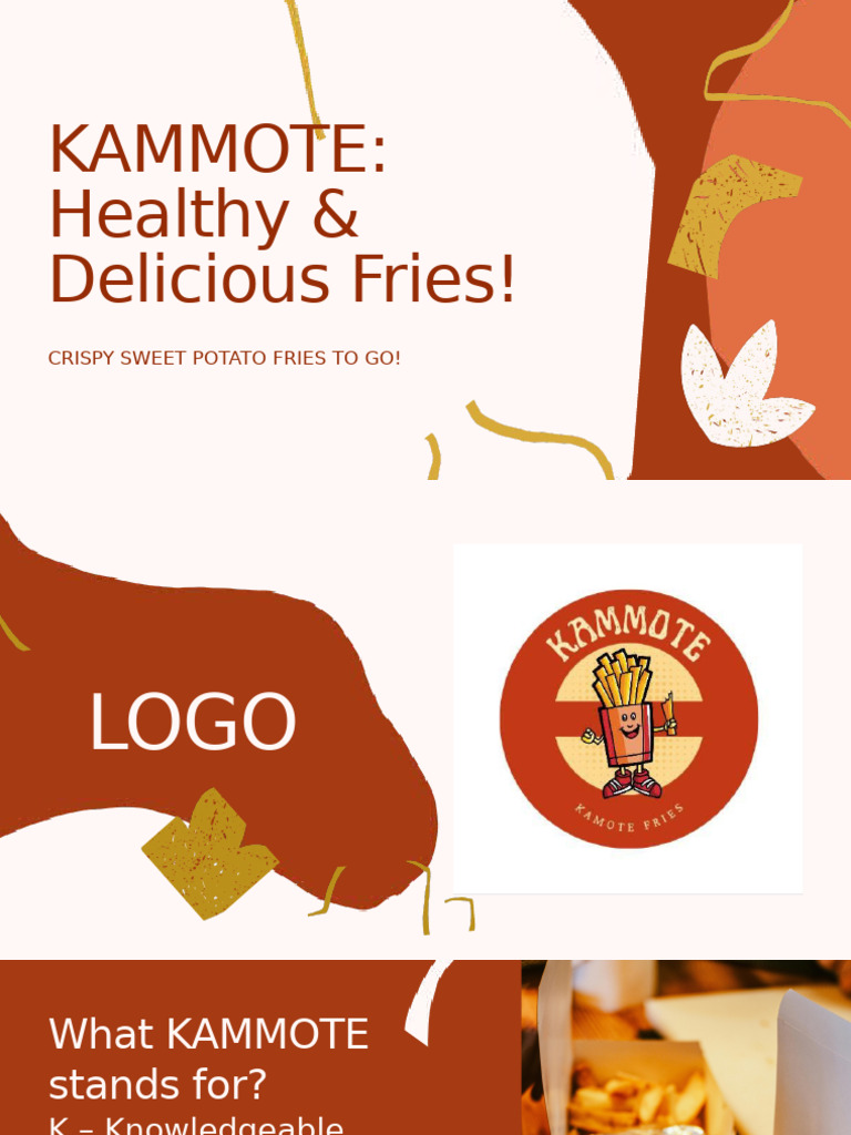 Presentation - KAMMOTE Healthy & Delicious Fries! | PDF