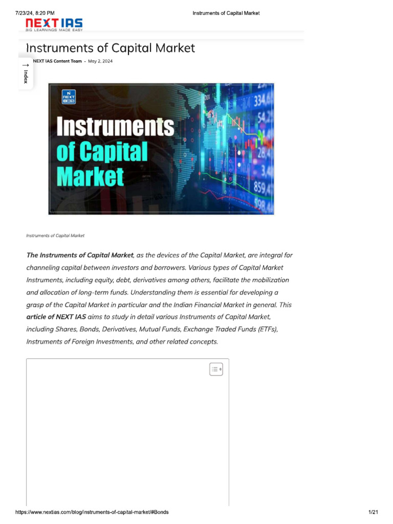 Debt Instruments | PDF