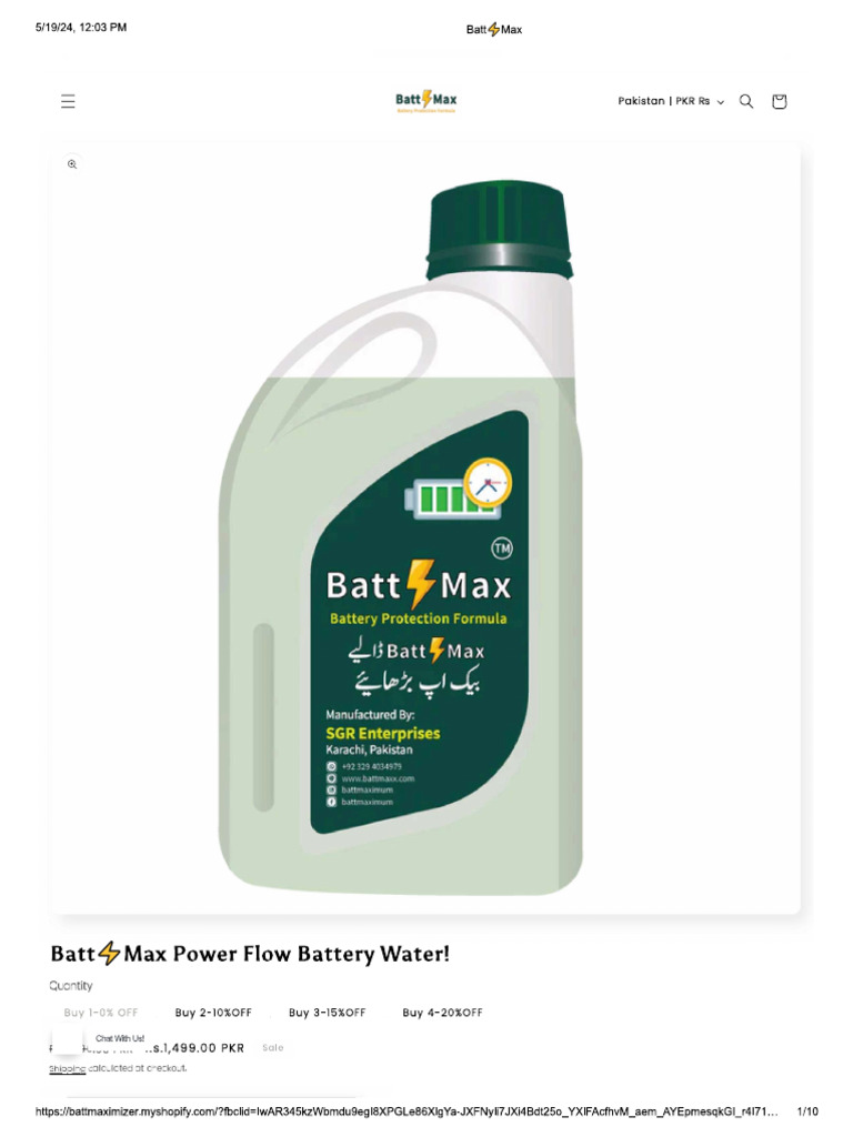 Battery Reviver | PDF