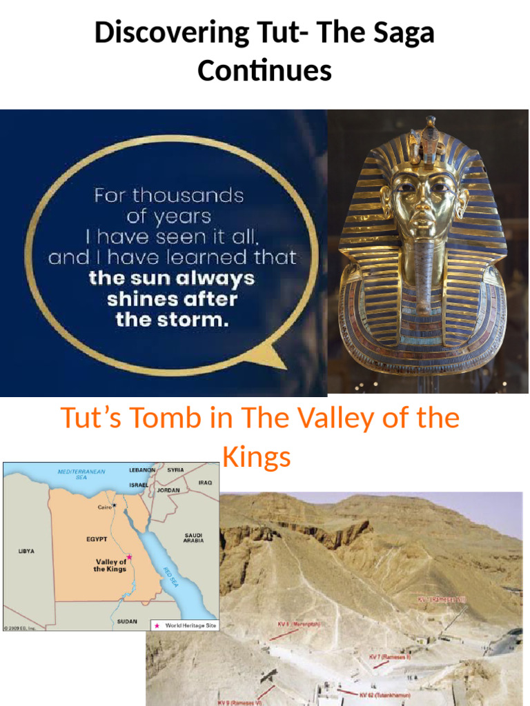 Discovering Tut: The Tomb Unveiled | PDF | Tutankhamun | Ancient Egypt